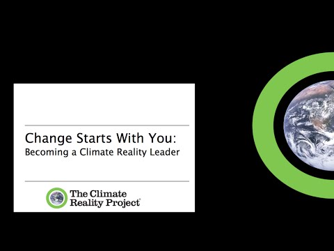 WEBINAR: Change Starts with You - Becoming a Climate Reality Leader ...