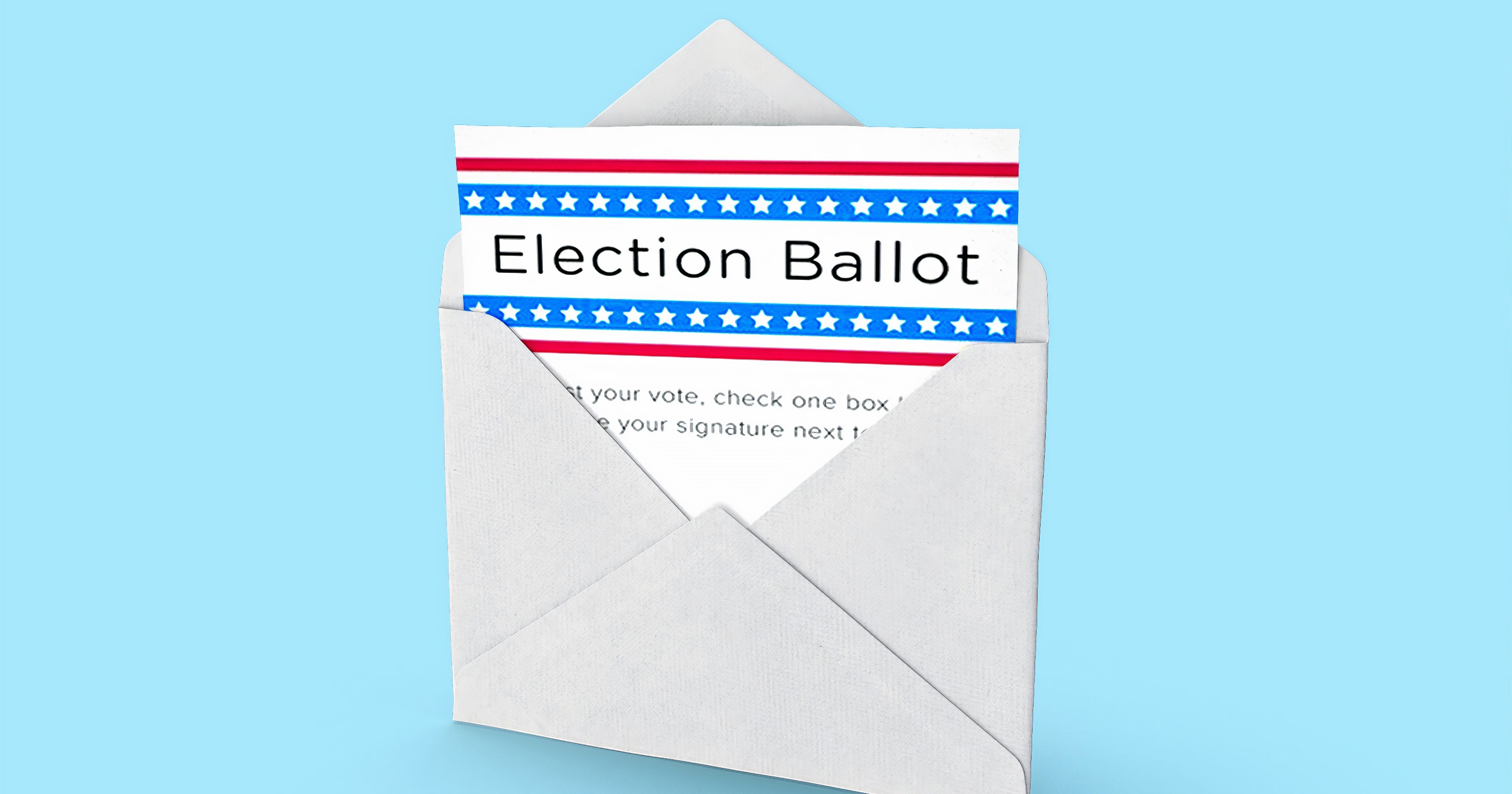 Democracy Voting Ballot