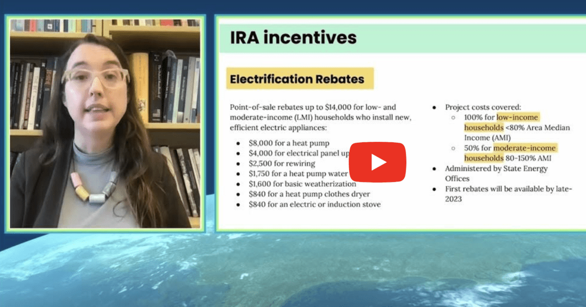 IRA Incentives: Heat Pumps Part 1 | The Climate Reality Project