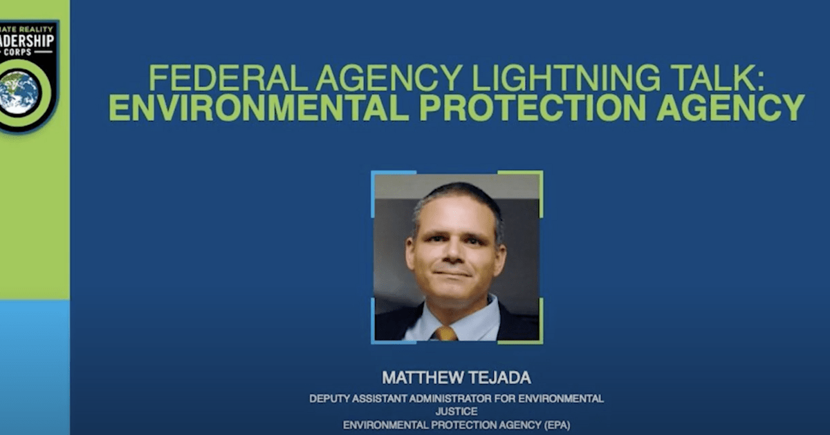 How the Environmental Protection Agency is Advancing Climate Justice ...