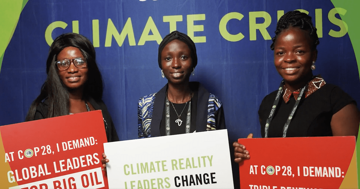 Video: Climate Reality Leadership Corps West Africa Training | The ...